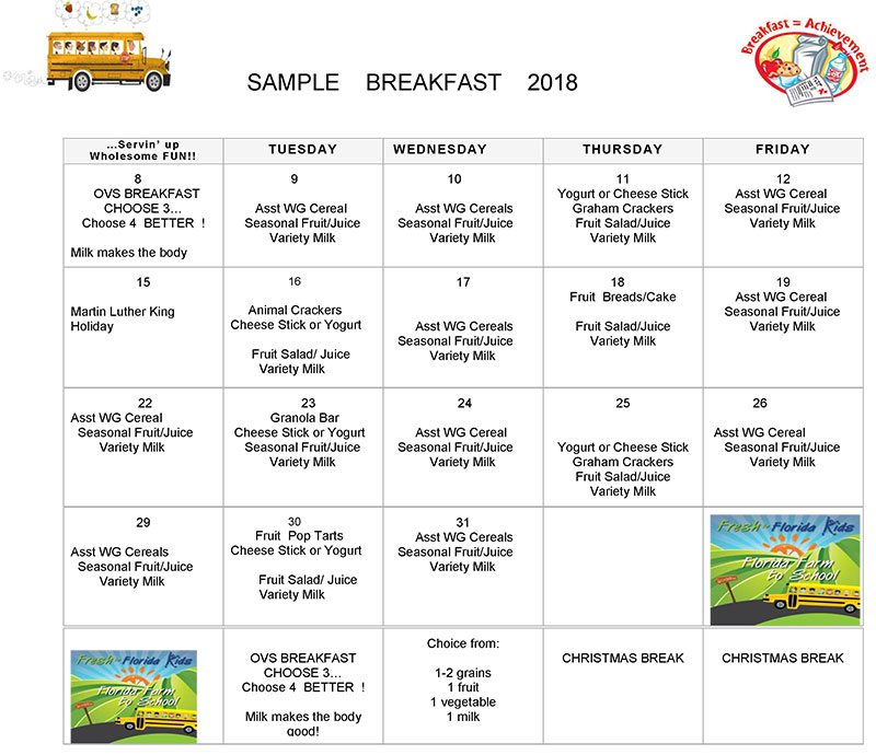 School Menu Planning Services Florida Texas